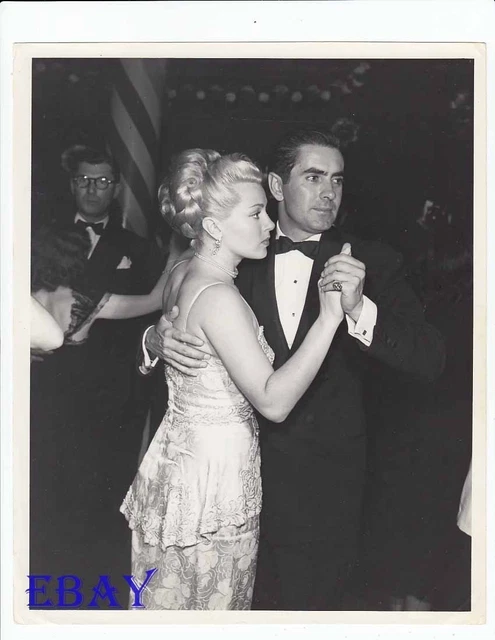 LANA TURNER TYRONE Power RARA foto candida EUR 51,06 - PicClick IT