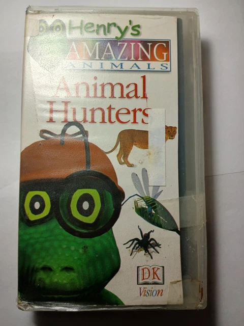 HENRY’S AMAZING ANIMALS Animal Hunters VHS Tape 1999 Education Rare ...
