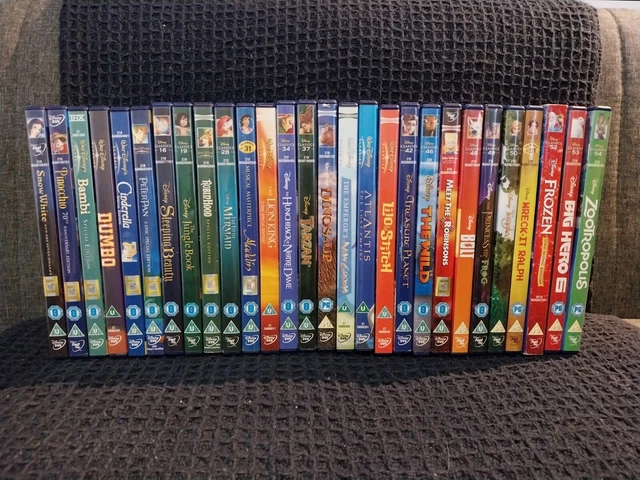 DISNEY ANIMATED CLASSICS 28 DVD Collection Joblot Bundle £27.99 ...