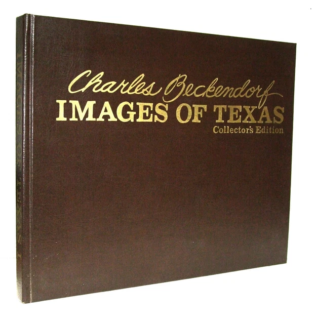 BILDER VON TEXAS von Charles Beckendorf Sammlerausgabe Band 1 signiert ...