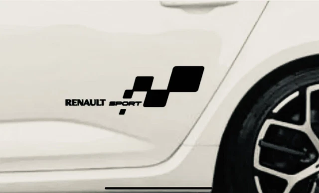 RENAULT SPORT SIDE Skirt Any Colour Vinyl Car Decals Stickers Pair ...