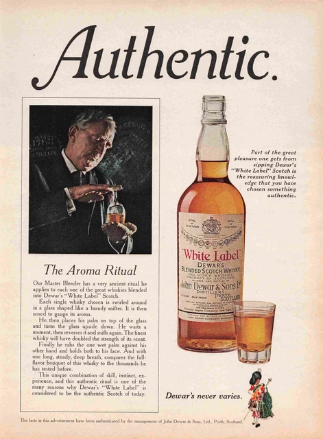 JOHNNIE WALKER RED Label Drink Scotch Whisky 1970's Print Advertisement ...