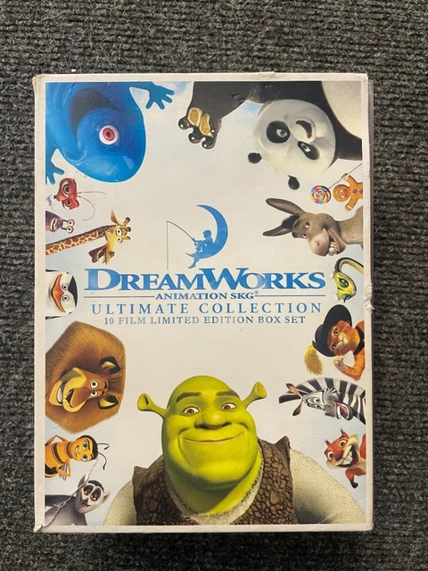 DREAMWORKS ULTIMATE COLLECTION 10 film LIMITED EDITION DVD box set CG ...