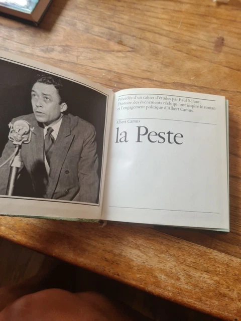 LA PESTE, ALBERT Camus ed CAL rare vintage iconographies+ dossier BON ...