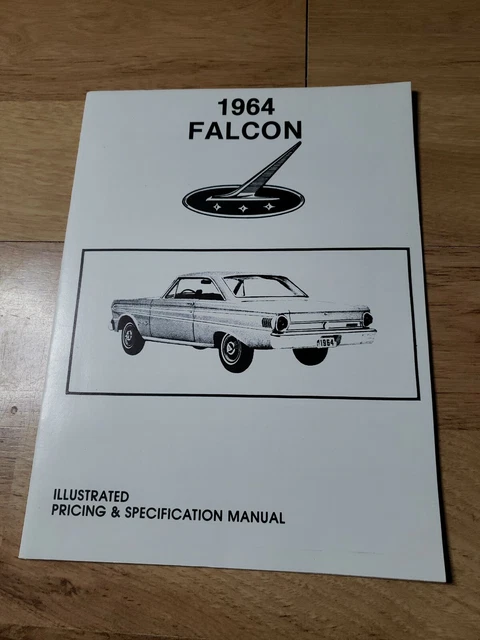 1964 FORD FALCON Illustrated Pricing & Specification Manual Mp 21 EUR ...