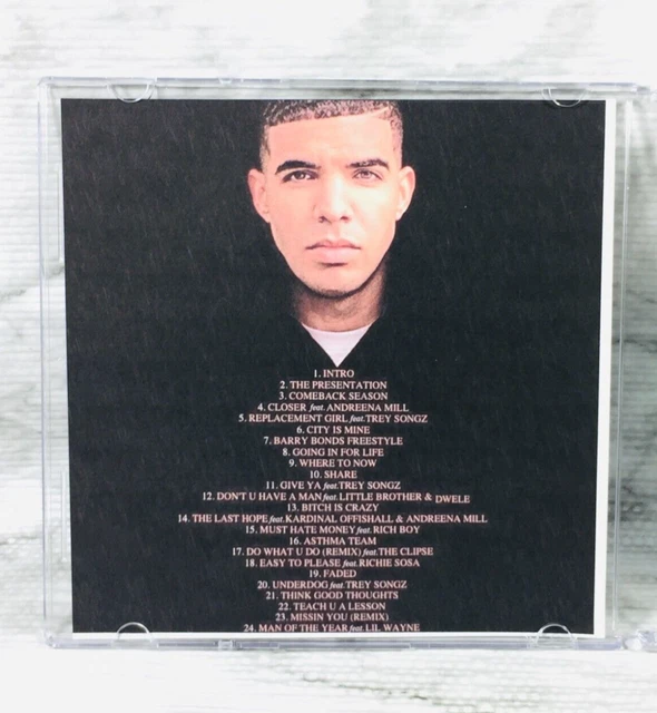 DRAKE - COMEBACK Season (2007) Promo Mixtape Mix Cd (2Nd Mixtape) Lil ...