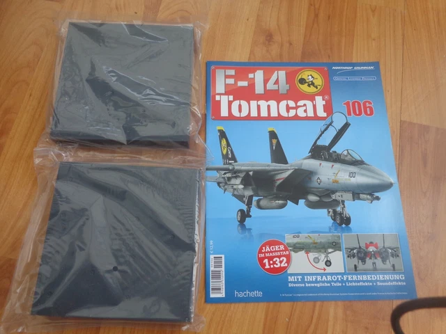 1/32 HACHETTE CONSTRUIT F-14 Tomcat Modèle Avion De 106 Inc Pièce sur la Photo EUR 33,90 ...