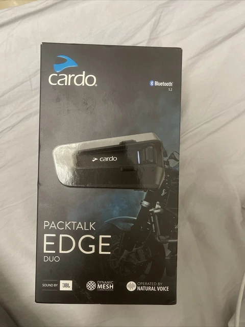 CARDO PACKTALK EDGE Intercom Duo £399.00 - PicClick UK