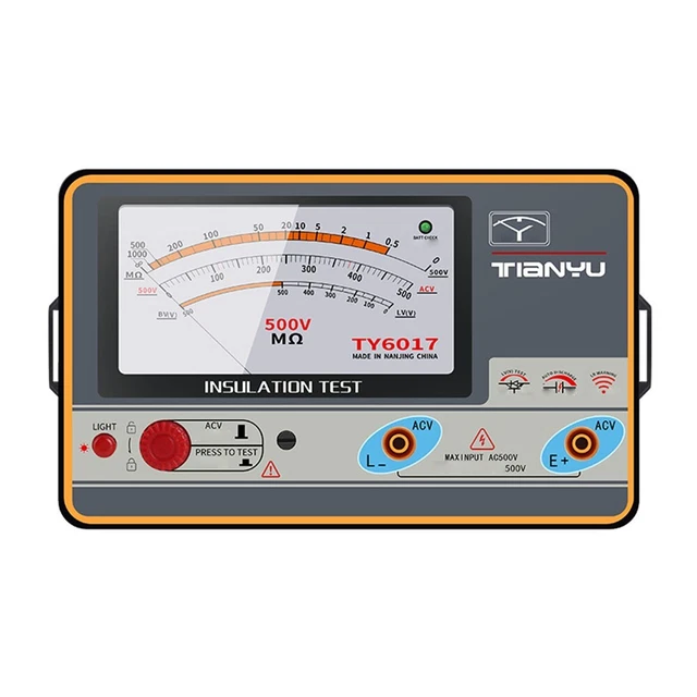 HIGH QUALITY INSULATION Resistance Meter Ohmmeter Megger for ...