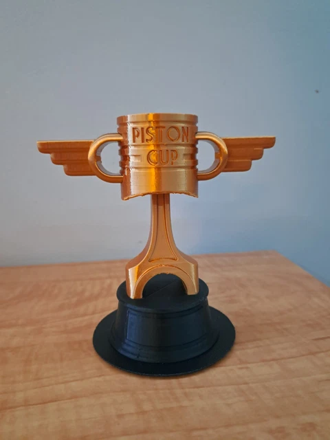 3D PRINTED PISTON Cup - From Disney Pixar Film "Cars" $20.00 - PicClick CA