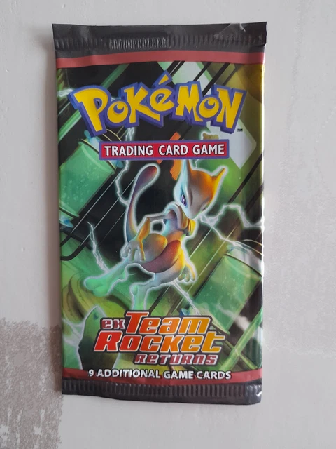 BOOSTER POKÉMON VIDE/EMPTY - EX Team Rocket Returns - Illustration ...