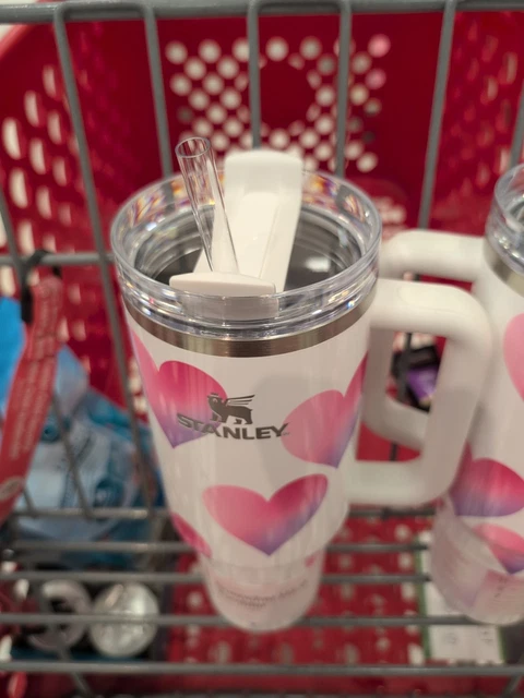 STANLEY QUENCHER H2.0 FlowState Tumbler 40 oz – Color Frost Heart ...