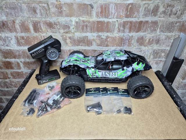 ABSIMA 1/10 SCALE Sand Buggy ASB1 Camo Green 4WD Brushed Electric RC ...