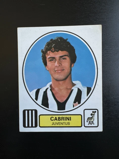 1977-78 PANINI CALCIATORI ANTONIO CABRINI Juventus 139 FIGURINA Esaurita STICKER EUR 6,50 ...