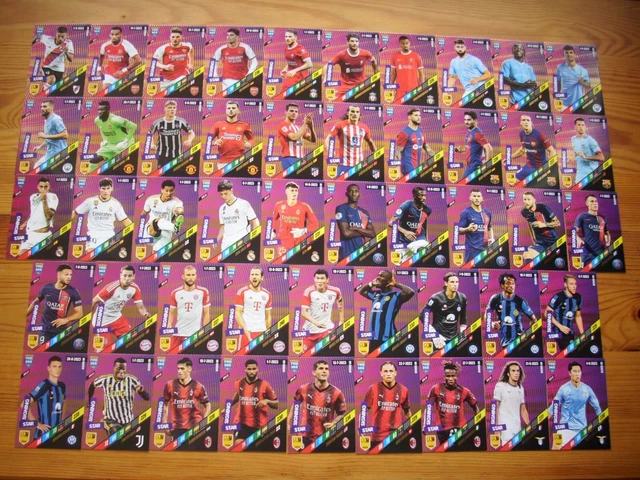 FIFA 365 2024 Full Set 48 Card Upgrade Star Signing Kane,Kim,Weah ...