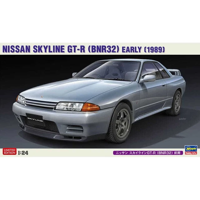 HASEGAWA 20496 NISSAN Skyline GT-R (BNR32) Early (1989) Car Scale 1/24 ...