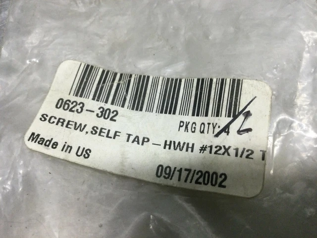 ARCTIC CAT SELF TAPPING SCREW 2 PACK 0623-302 t226 $12.25 - PicClick CA