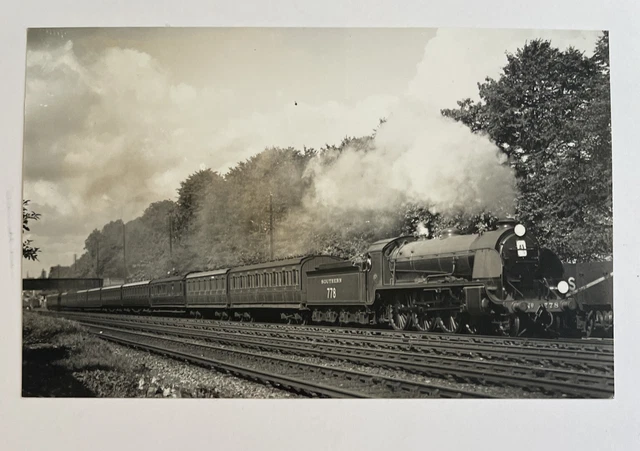 SR RAILWAY LOCOMOTIVE Photograph - 778 Bromley - E978 £3.50 - PicClick UK