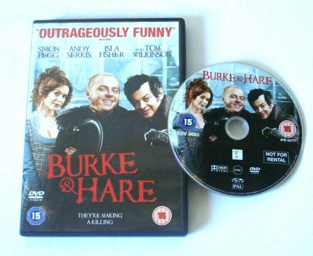 BURKE & HARE DVD simon pegg andy serkis isla fisher £0.99 - PicClick UK