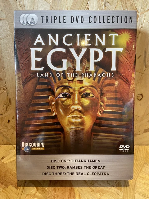 ANCIENT EGYPT LAND Of The Pharaohs - 3 Disc Box Set - Discovery Channel ...