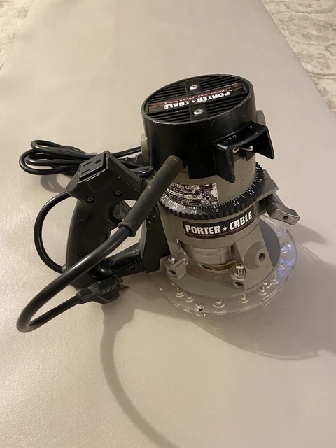 PORTER CABLE 691 6912 W/ 6911 BASE Heavy-Duty Router $250.00 - PicClick