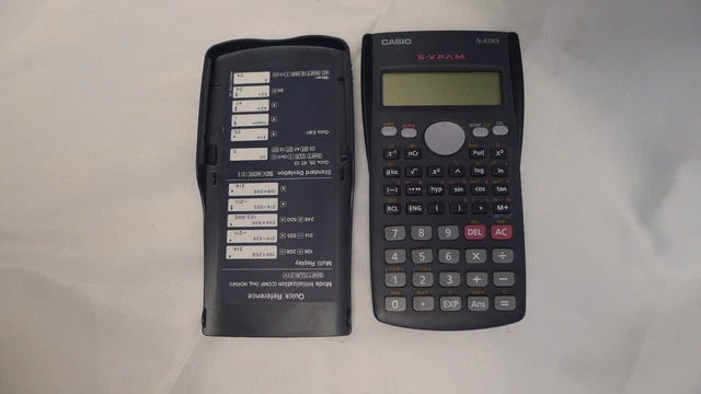 CASIO FX-83MS SCIENTIFIC Calculator School Exam College Study ...