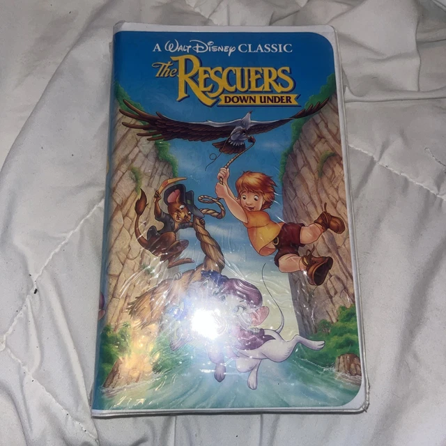DISNEY THE RESCUERS Down Under Movie VHS Clamshell NEW SEALED £8.90 ...