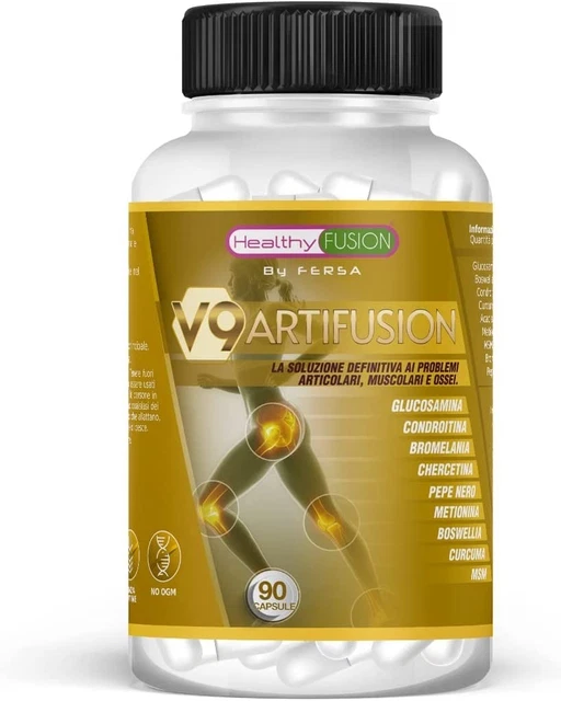 HEALTHY FUSION POTENTE antinfiammatorio Analgesico per muscoli e articolazioni EUR 18,69 ...