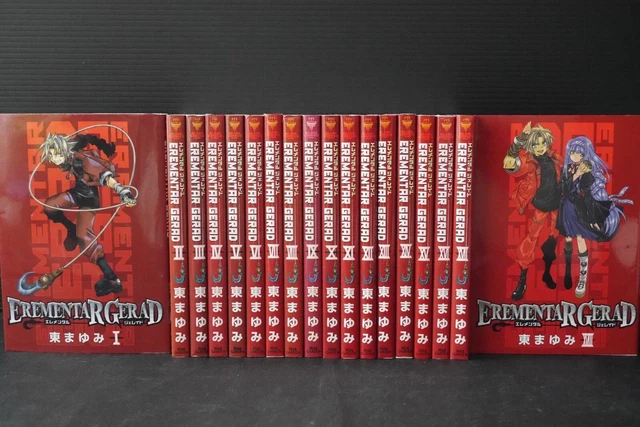 JAPON MAYUMI AZUMA manga : Elemental Gelade 1~18 Ensemble complet EUR 95,33 - PicClick FR