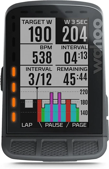 WAHOO ELEMENT ROAM V1 Bike Computer w/Smart Navigation GPS Maps ...