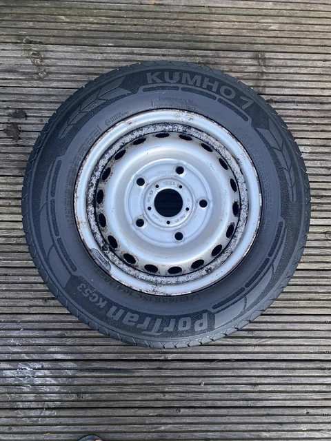 GENUINE FORD TRANSIT Custom 15" Steel Spare Wheel Kumho Tyre 5.5Mm 215-65-R15 £65.00 - PicClick UK