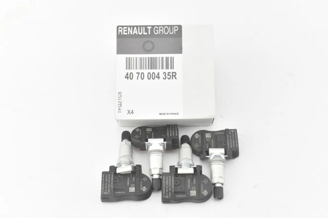 4X CAPTEUR DE pression des pneus TPMS 407000435R Renault Megane III EUR ...