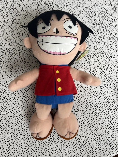 MONKEY D LUFFY One Piece Anime Soft Toy Plush 2006 With Tag Used £10.00 ...