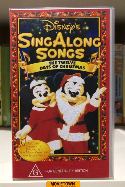 SING ALONG SONGS - The Twelve Days Of Christmas - Vhs $24.95 - PicClick AU
