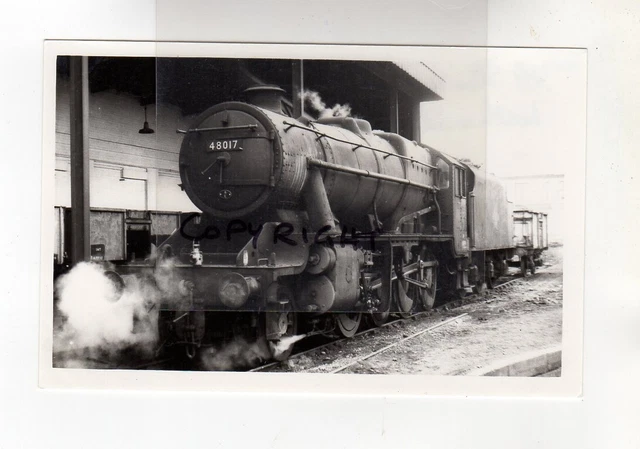 RAIL PHOTO LMS 280 8F 48017 Northwich shed Cheshire LNERT GCR CLC £2.69 ...