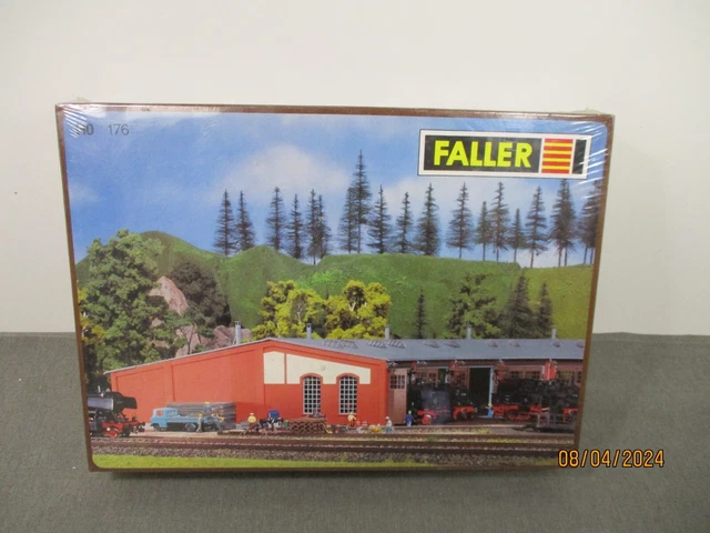 FALLER SPUR H0 Bausatz 176 Ringlokschuppen 3-ständig ungebaut in OVP EUR 39,90 - PicClick DE