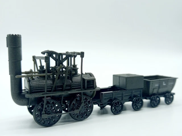HO SCALE S&DR No.1 Locomotion Robert Stephenson Steam Locomotive Train ...
