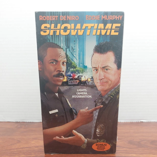 SHOWTIME VHS ROBERT Deniro Eddie Murphy New Sealed £9.18 - PicClick UK