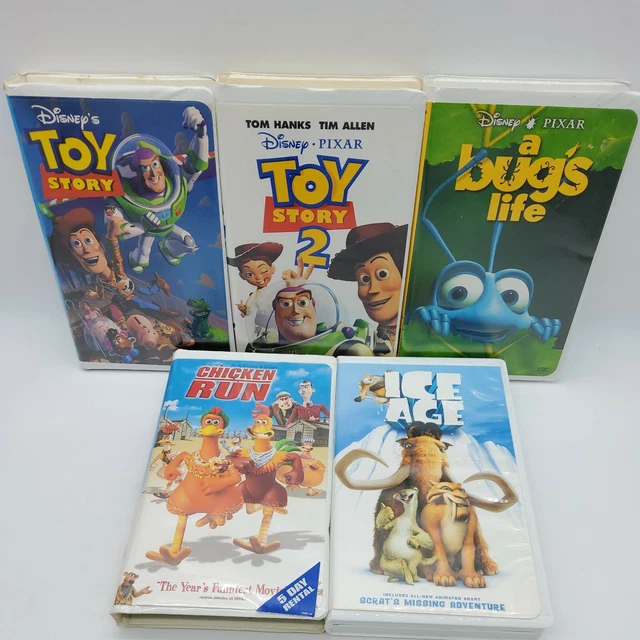 Lot Of Disney Pixar Dreamworks Vhs Tapes Including Toy Story My Xxx Hot Girl