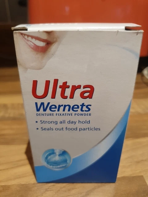 WERNETS SUPER DENTURE fixative powder 40g Brand New BBE 01/25 £36.00 ...