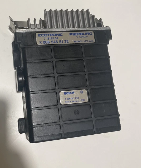 MERCEDES BENZ W124 W201 Engine Control Module Unit ECU Bosch 0065455132 ...