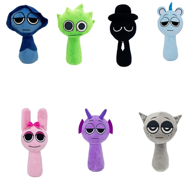 SPRUNKI PLUSH SIMON Oren Wenda Sprunki Plushies Stuffed Figure Doll Toy ...