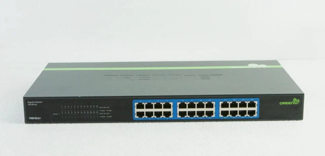 TRENDNET TEG-S24G GREENNET 24 Port RJ45 Gigabit Ethernet Switch L268 ...