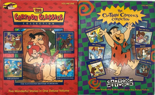 THE CARTOON CLASSICS Collection Volume One & Two 1990's Flintstones ...
