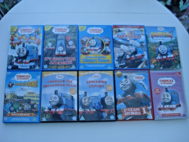 THOMAS & FRIENDS Tank Engine Trackmaster Dvd X 10 Bundle 3 £9.04 ...