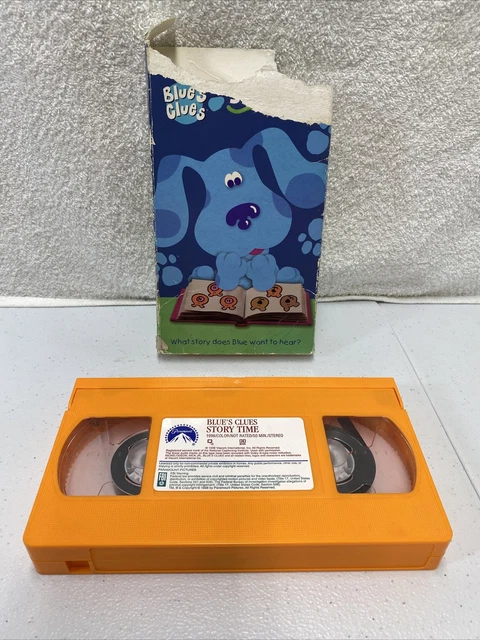 BLUE’S CLUES: STORY Time 1998 VHS EUR 5,72 - PicClick FR