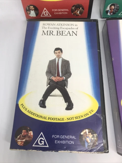 MR BEAN VHS Tapes x 4 - Rowan Atkinson - 1990-1993 EUR 16,82 - PicClick DE
