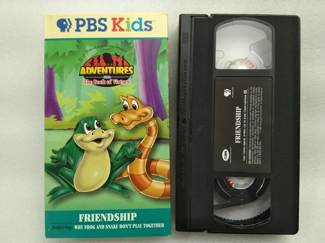 VHS ADVENTURES FROM the Book of Virtues Vol 7 - Friendship (VHS, 1997 ...