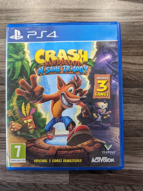 CRASH BANDICOOT N. Sane Trilogy (Sony PlayStation 4, 2017) PS4 £11.00 ...
