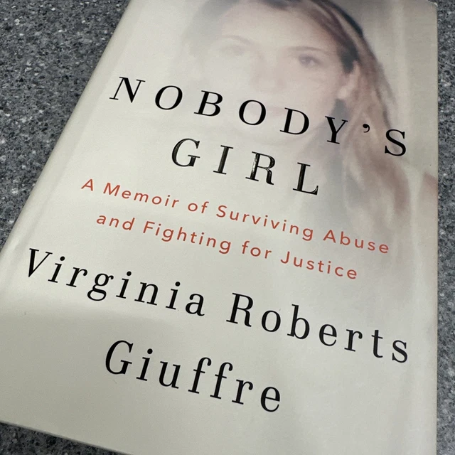 NOBODYS GIRL BY Virginia Roberts Giuffre Epstein Maxwell Andrew ...
